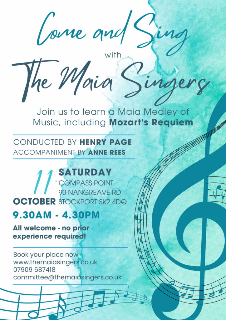 Singing Day 2025 | The Maia Singers